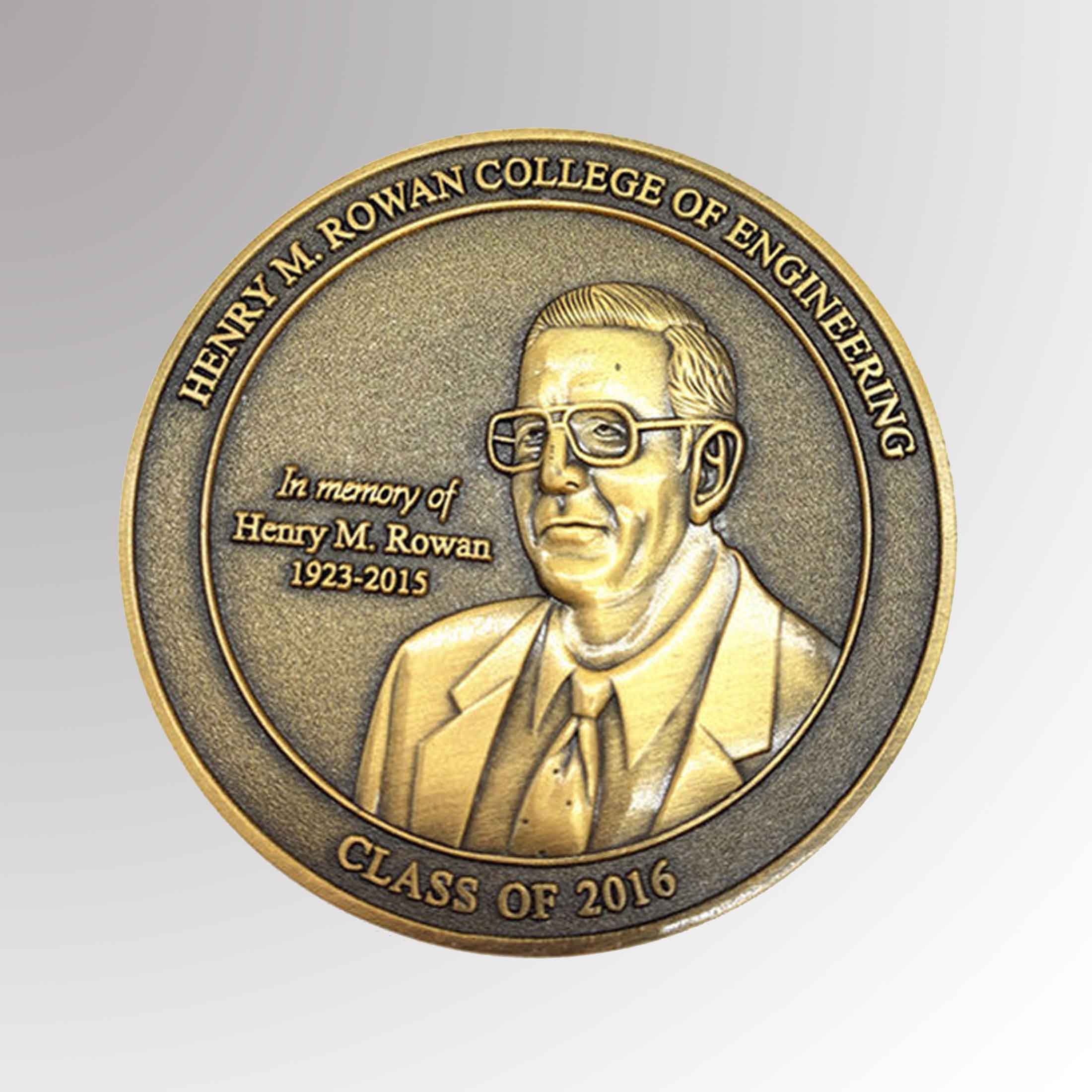 Custom Sandblast Polish Coins – Awards California